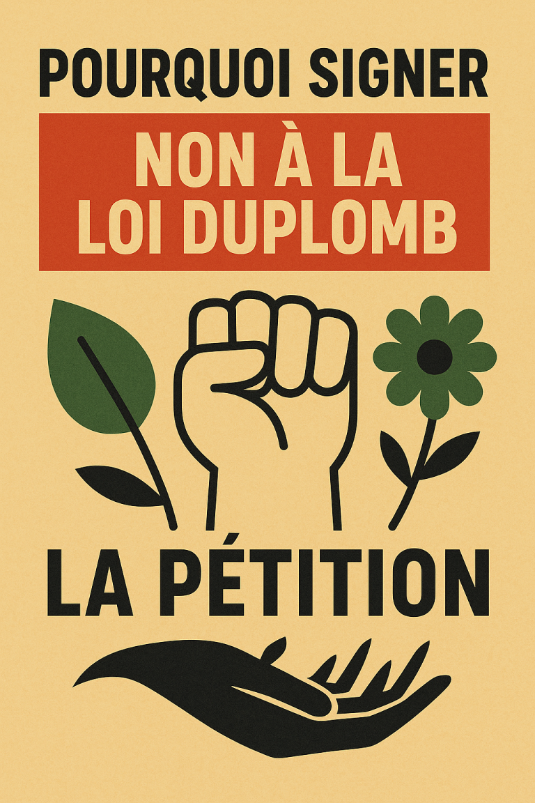 Défendre le vivant, c’est maintenant : signez la pétition contre la « loi Duplomb
